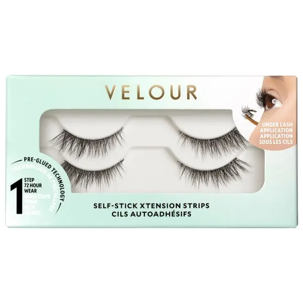 VELOUR Faux Cils En Bande Autoadhésifs Lash Xtension - Lightly Lifted